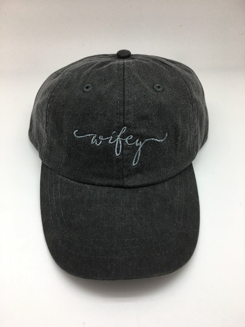 Wifey Handwriting Script Baseball Cap Engagement Gifts | Etsy