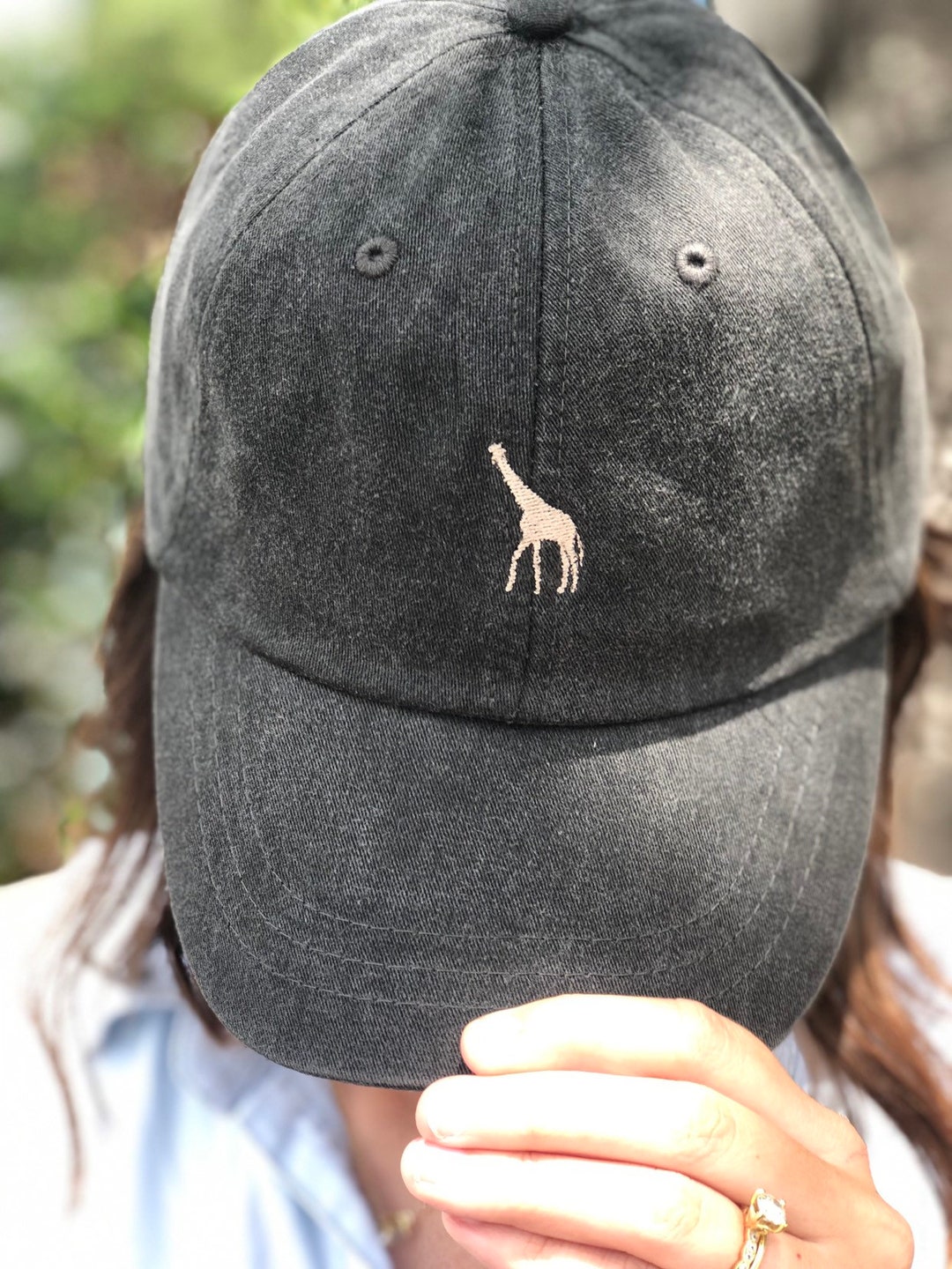 Tiny Giraffe Baseball Hat - Small Designs Ball Caps - Etsy
