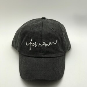 Fur Mama Baseball Cap Handwriting Script Ball Hats Animal Lover - Etsy