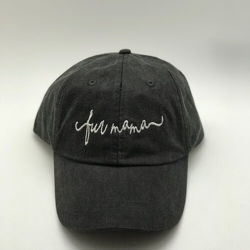 Fur Mama Baseball Cap Handwriting Script Ball Hats Animal - Etsy