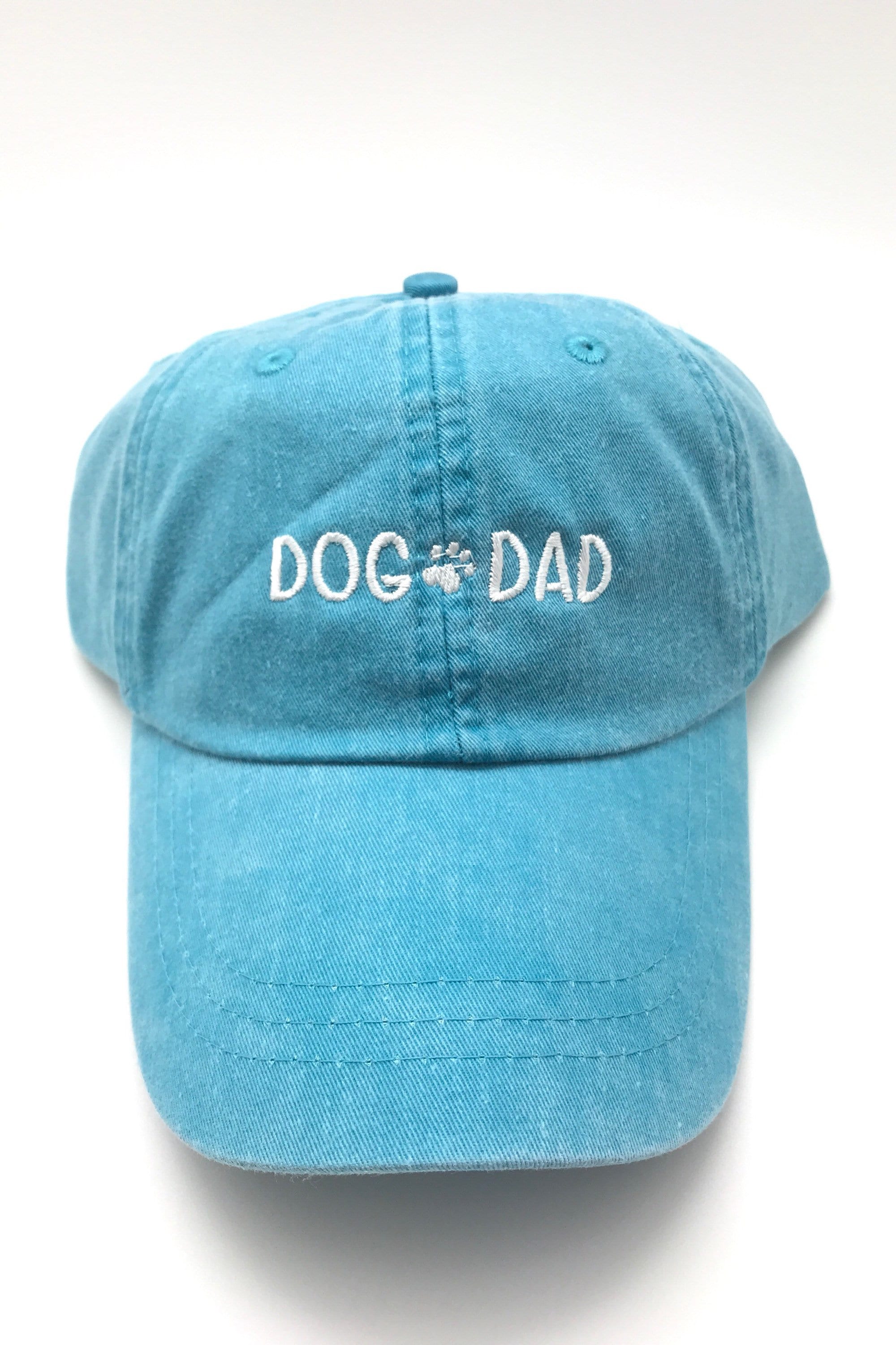 Dog Dad With Paw Block Style Baseball Cap - Etsy