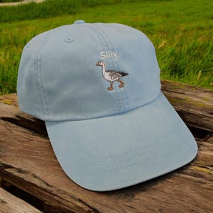 Embroidered Silly Goose Cap - Vintage Humorous Baseball Hat - Mom Dad ...