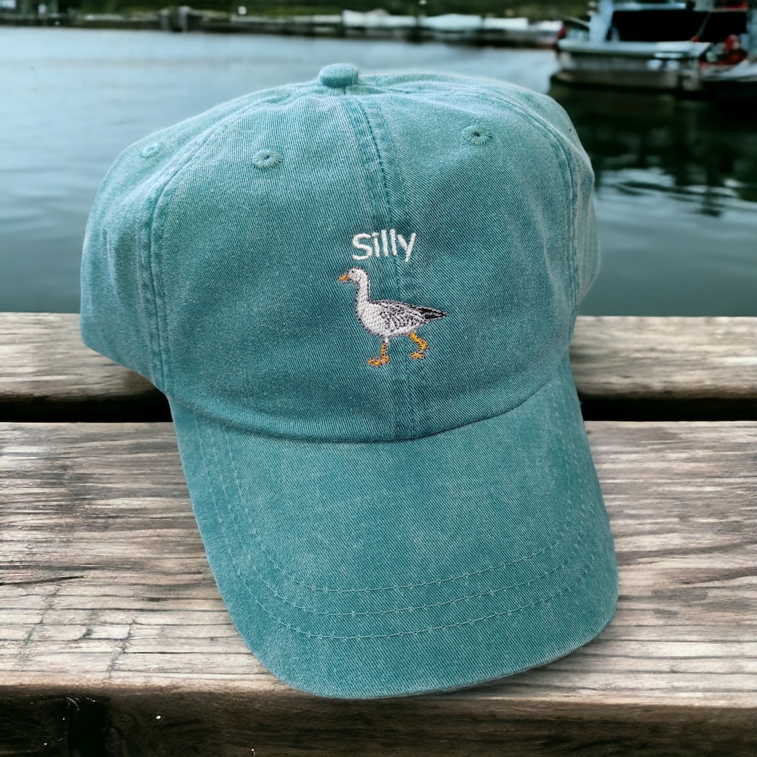 Embroidered Silly Goose Cap Vintage Humorous Baseball Hat Mom Dad ...