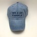 Save a Life Adopt Baseball Cap Animal Adoption - Etsy