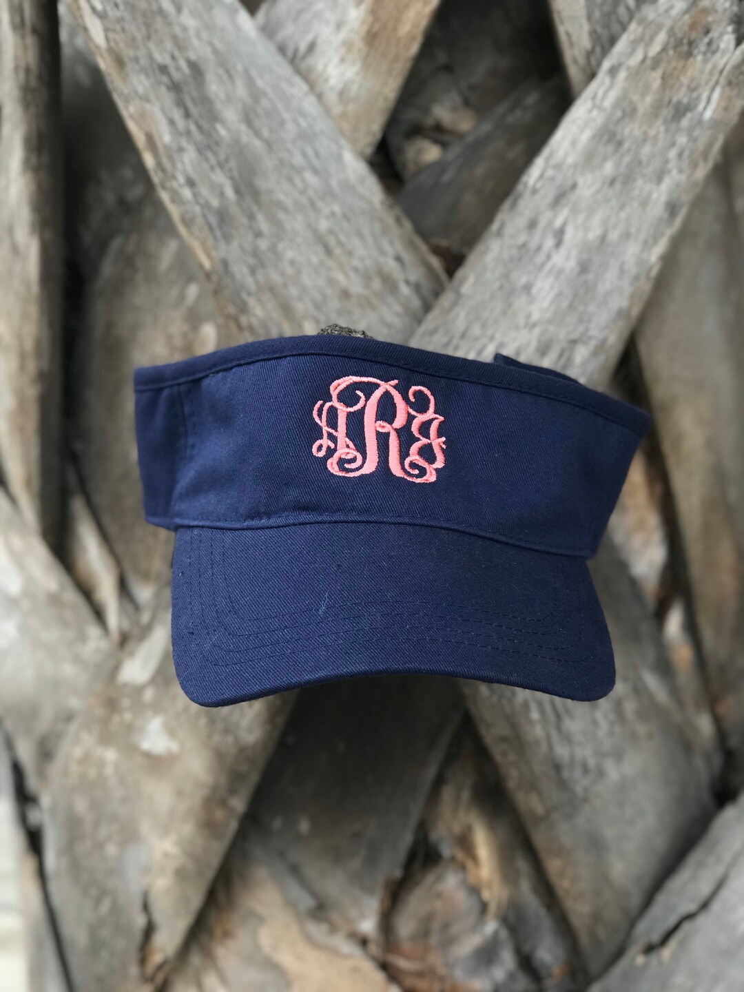 Monogrammed Visor - Embroidered Sun Visors - Etsy