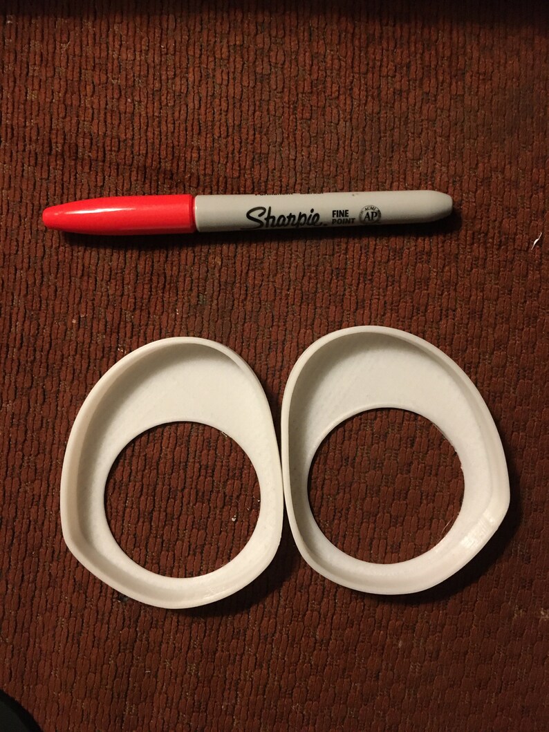 3D Printed tall Follow Me Fursuit Eyes - Etsy