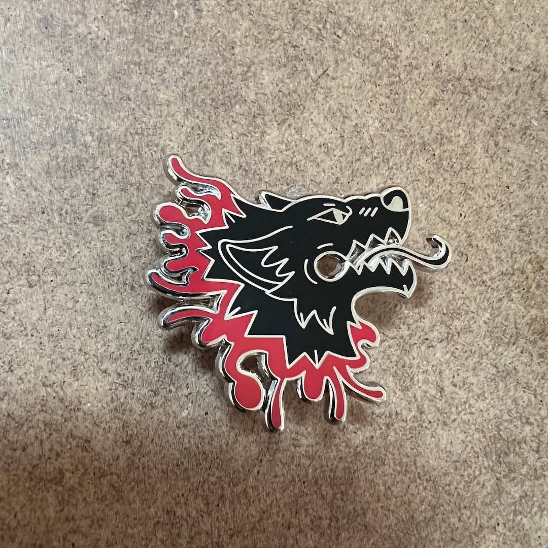 Bite Enamel Pin - Etsy