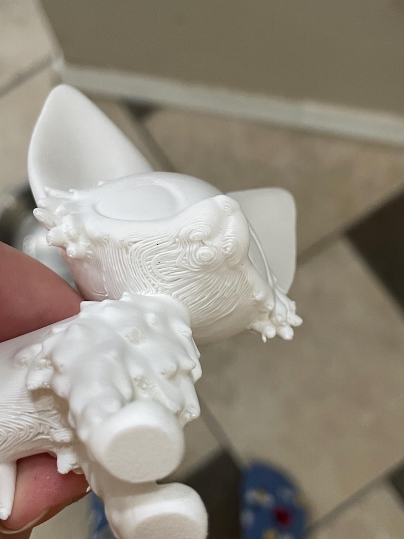 Chibi Donskoy, Hairless Cat, Sphynx Sculpture, 3D Printed Kawaii Figure ...
