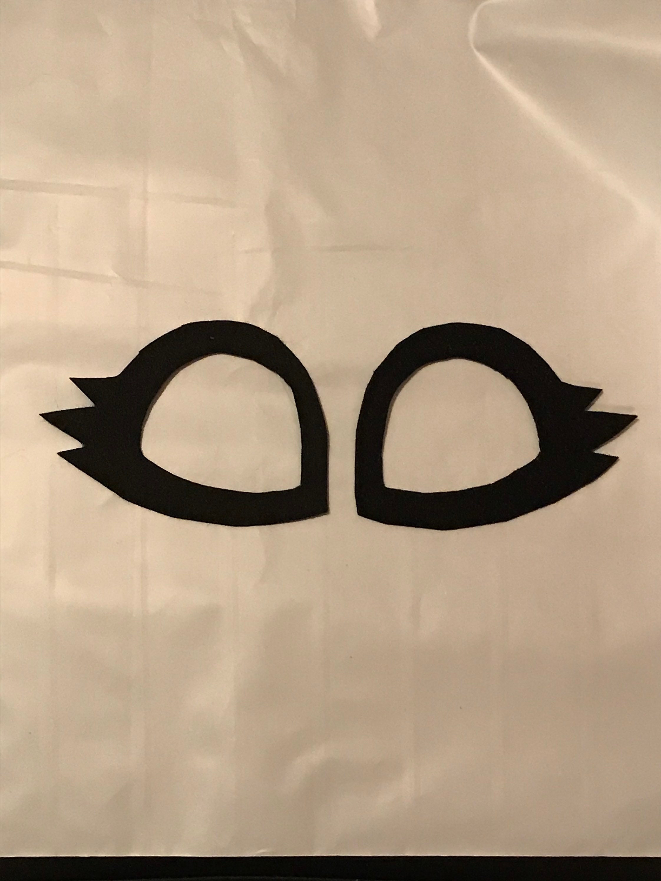 Fursuit Eyeliner/eyelashes WIDE Style - Etsy