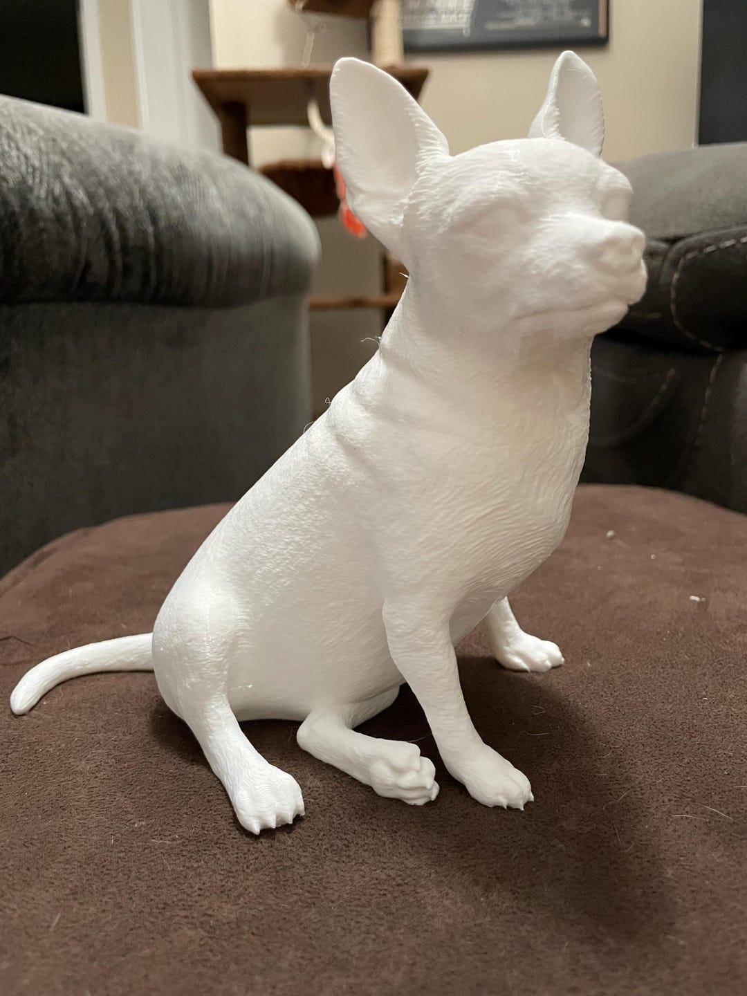 3D Printed XL Chihuahua Figure - Etsy
