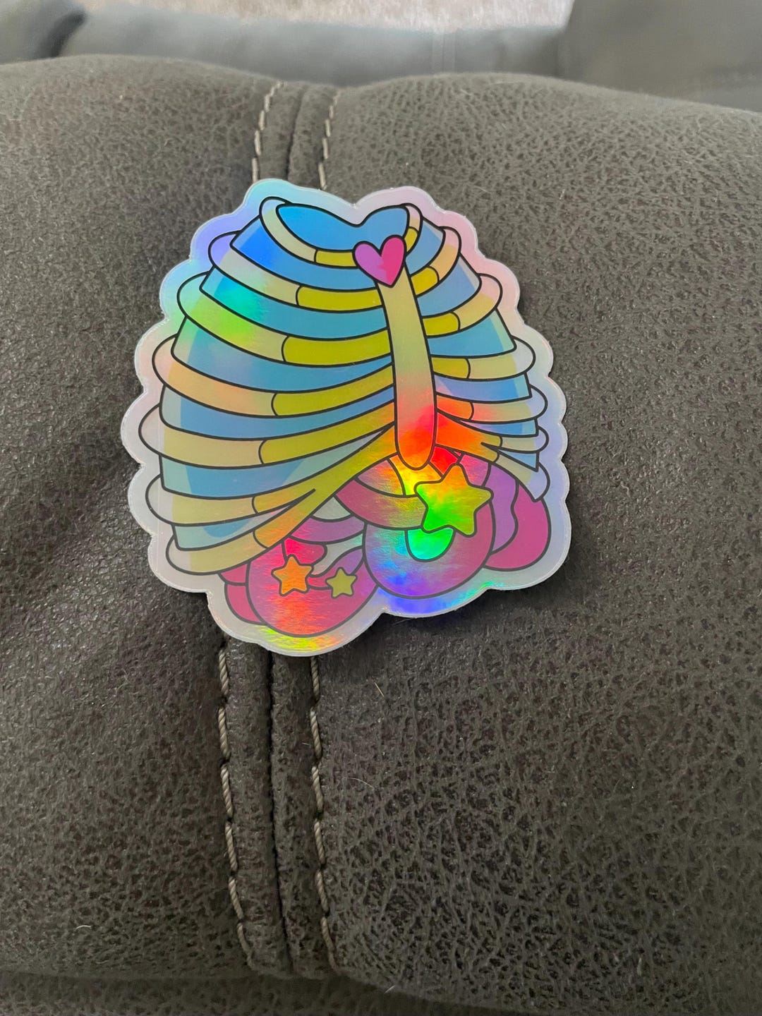 Candygore Guts Holographic Sticker - Etsy