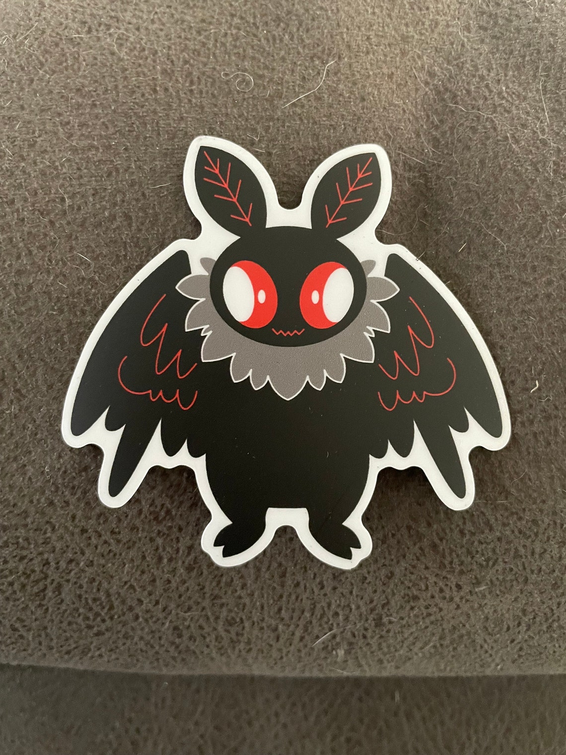 Chibi Mothman Magnet: Waterproof Matte Finish - Etsy