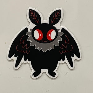 Chibi Mothman Magnet: Waterproof Matte Finish - Etsy