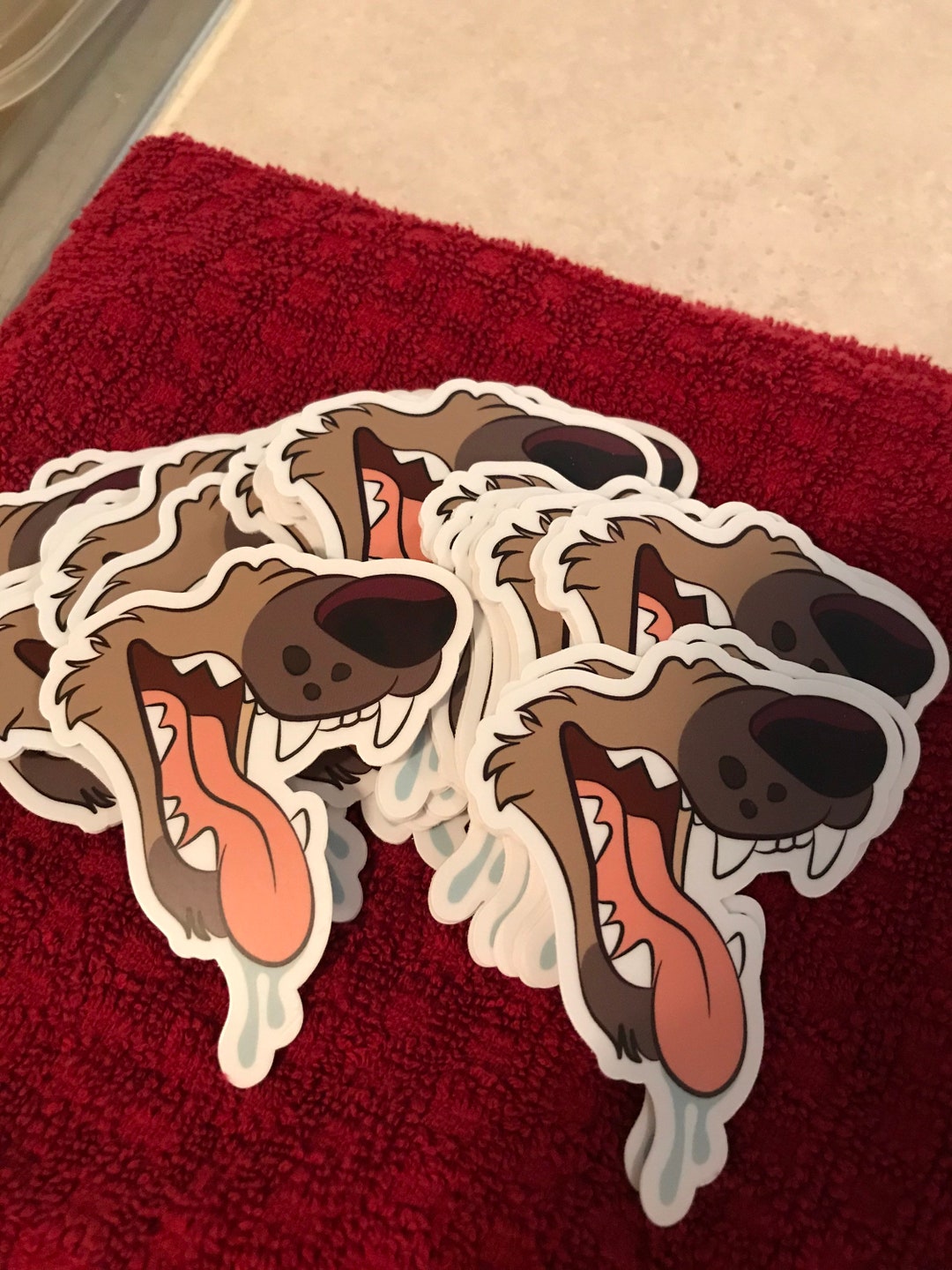 Maw Sticker - Etsy