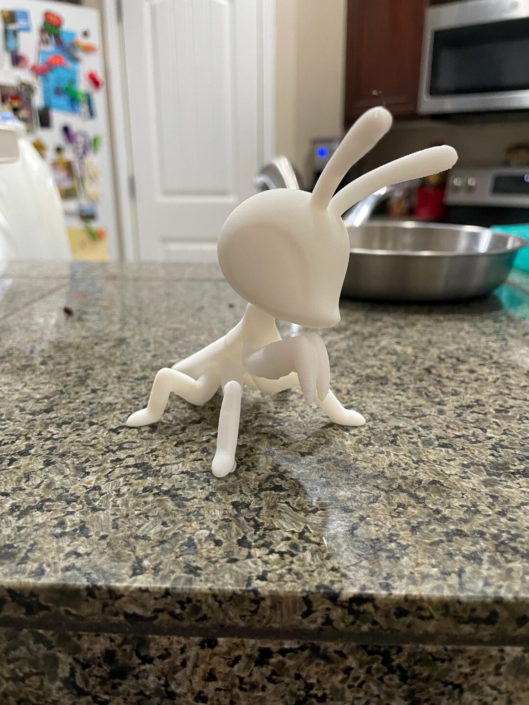 Chibi Praying Mantis Sculpture, 3D Printed Kawaii Figure - Etsy