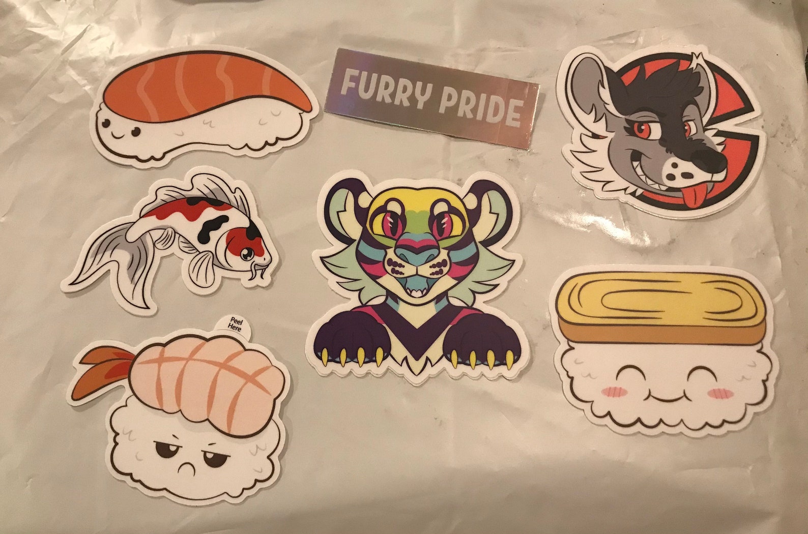 5 Random Sticker Pack - Etsy