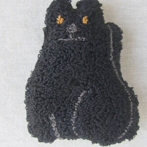 Punch Needle Pattern ~ Fall ~ Halloween ~ Black Cat~ Candy Corn~ Bowl Fillers ~ Punchneedle Pdf ...