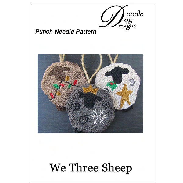 Punch Needle Pattern Sheep Ornaments Needle Punch Pattern - Etsy UK