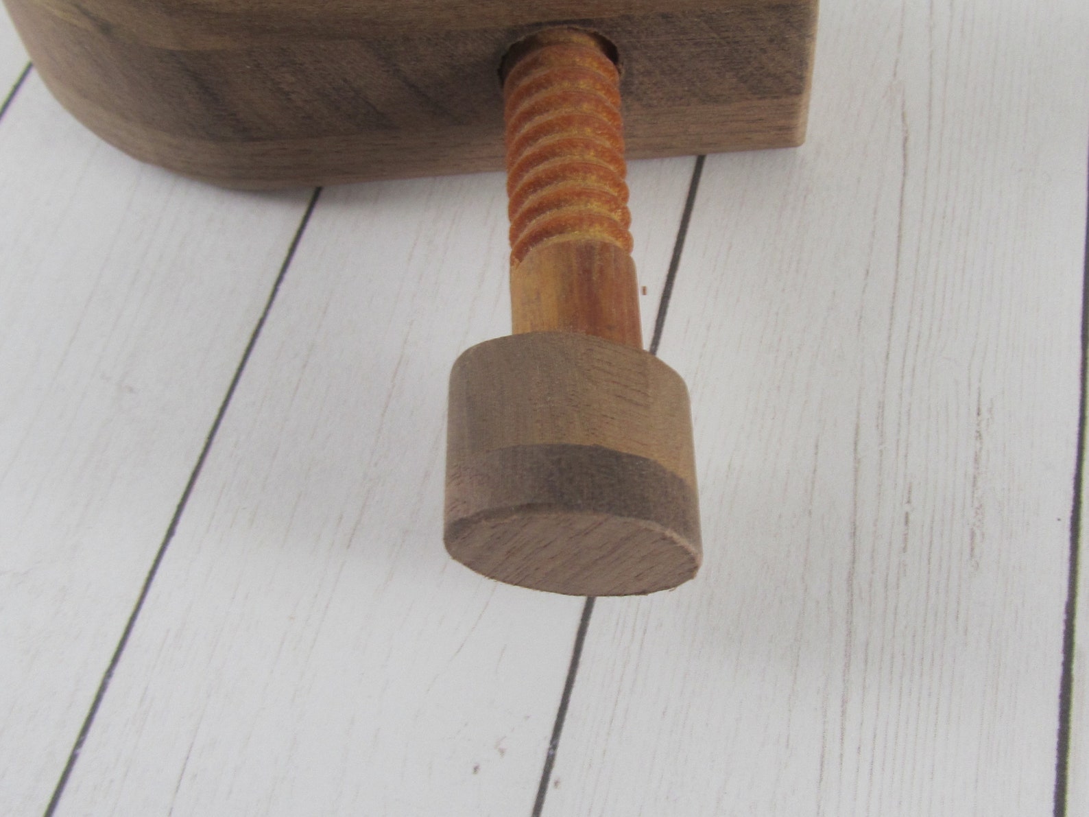 Wooden Sewing Clamp for Crafts Pin Cushion Base Sewing | Etsy