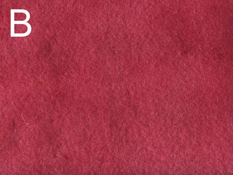 Hand Dyed Felted Wool Fat Quarters Rose Rug Hooking - Etsy