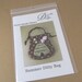 Punch Needle Paper Pattern Summer Ditty Bag Bee Skep Punchneedle Pattern Needle Punch Flower ...
