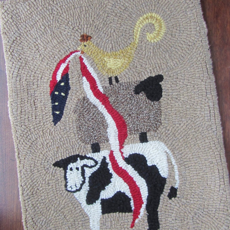 Hooked Rugs - Etsy