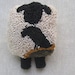 Primitive Sheep Punch Needle Kit Four Seasons Needle Punch - Etsy