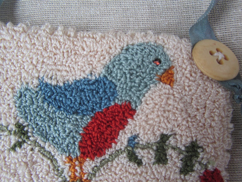 Fraktur Punch Needle Kit Primitive Punchneedle Pattern - Etsy