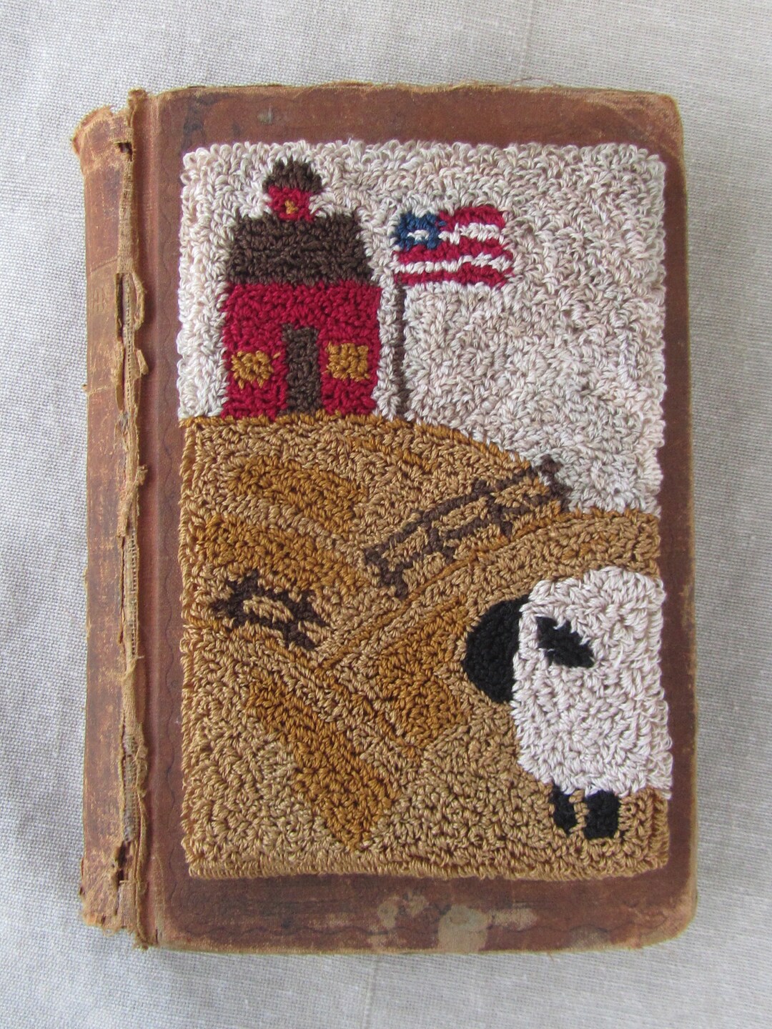 Punch Needle Pattern ~ Sheep & Schoolhouse ~ Instant Download Pdf ...