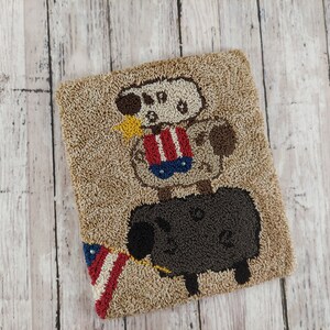 Primitive Stacked Sheep Punch Needle KIT ~ Patriotic Needle Punch ...