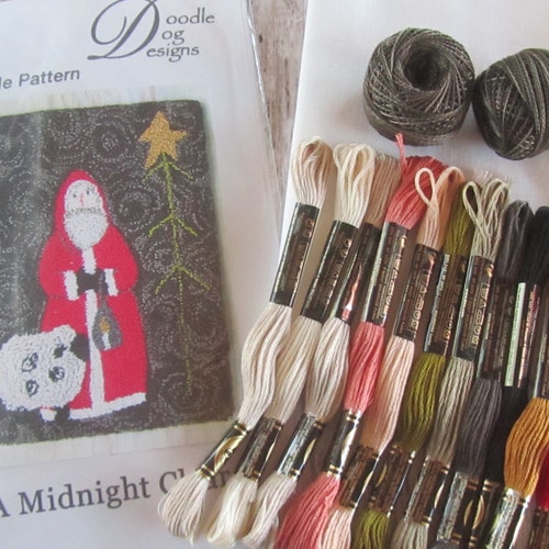 Serene-punch Needle Pattern | Etsy