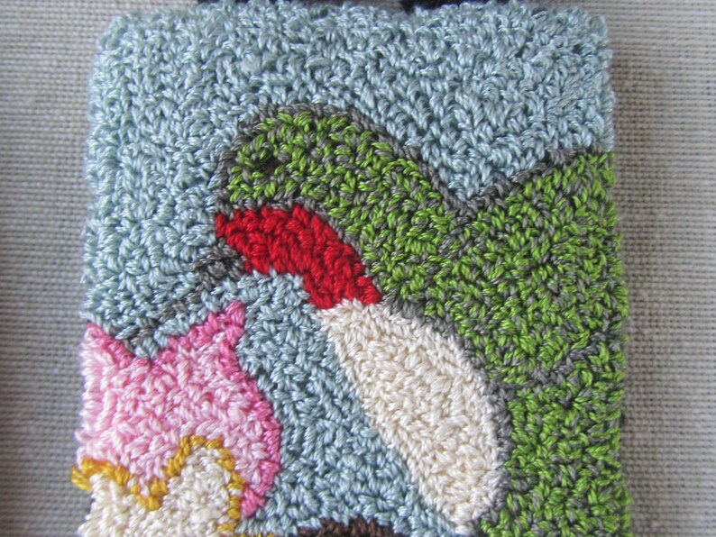 Punch Needle KIT Spring Hummingbird & Butterfly Needle Punch | Etsy