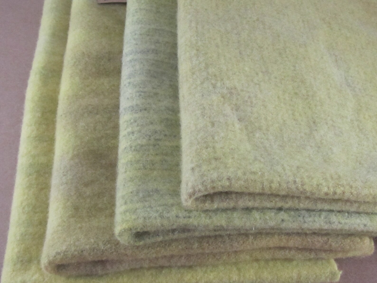 Hand Dyed Felted Wool Fat Quarters Lemon Yellow Rug Hooking - Etsy