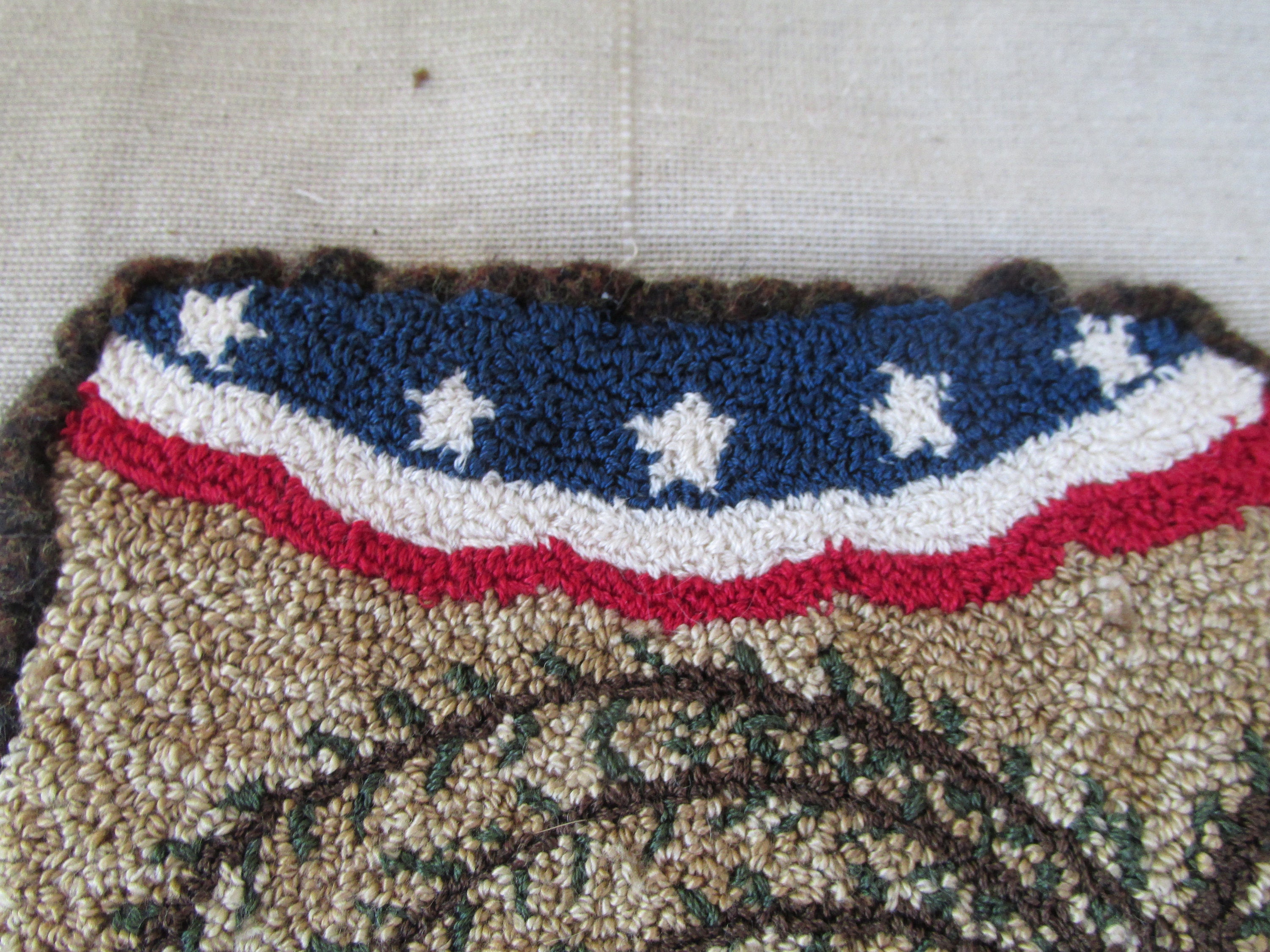 Primitive Sheep Punch Needle KIT Patriotic Needle Punch | Etsy