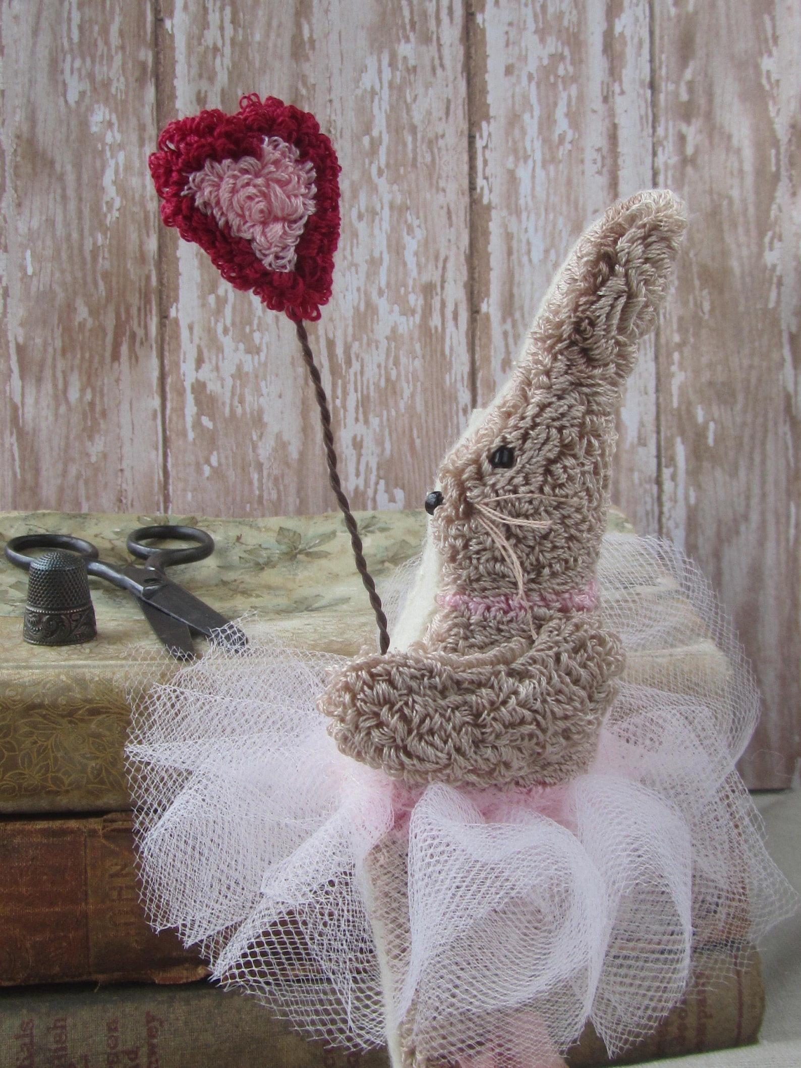 Punch Needle Pattern Valentine Bunny Punchneedle Pdf Pattern Needle ...