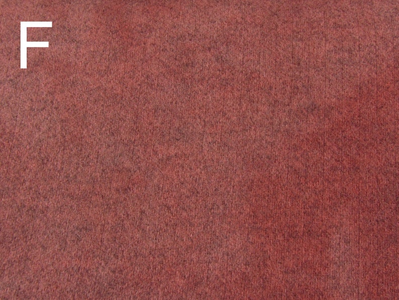 Hand Dyed Felted Wool Fat Quarters Coral Rug Hooking - Etsy