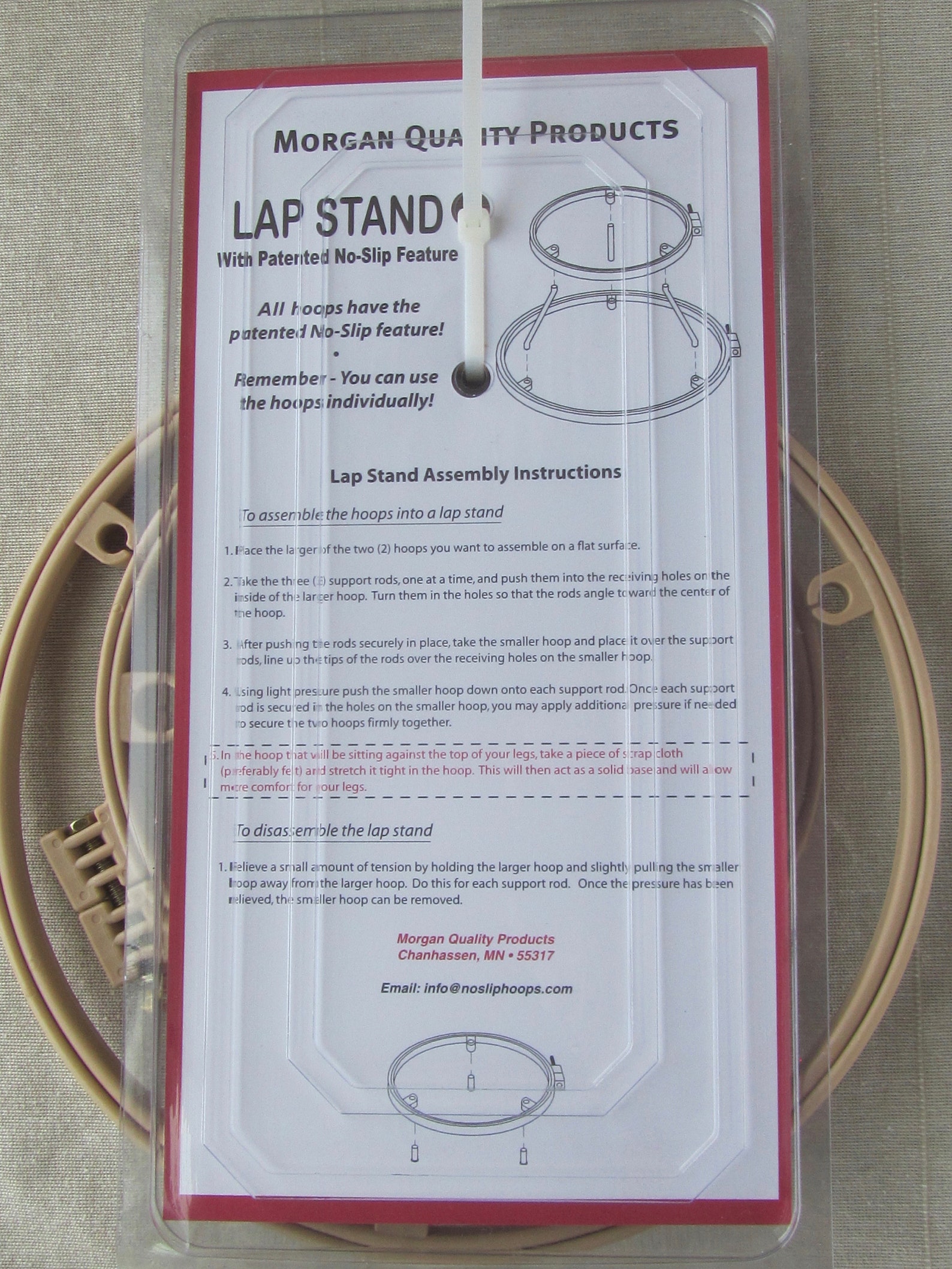 Morgan Lap Stand No Slip Hoop Combo 7 9 | Etsy