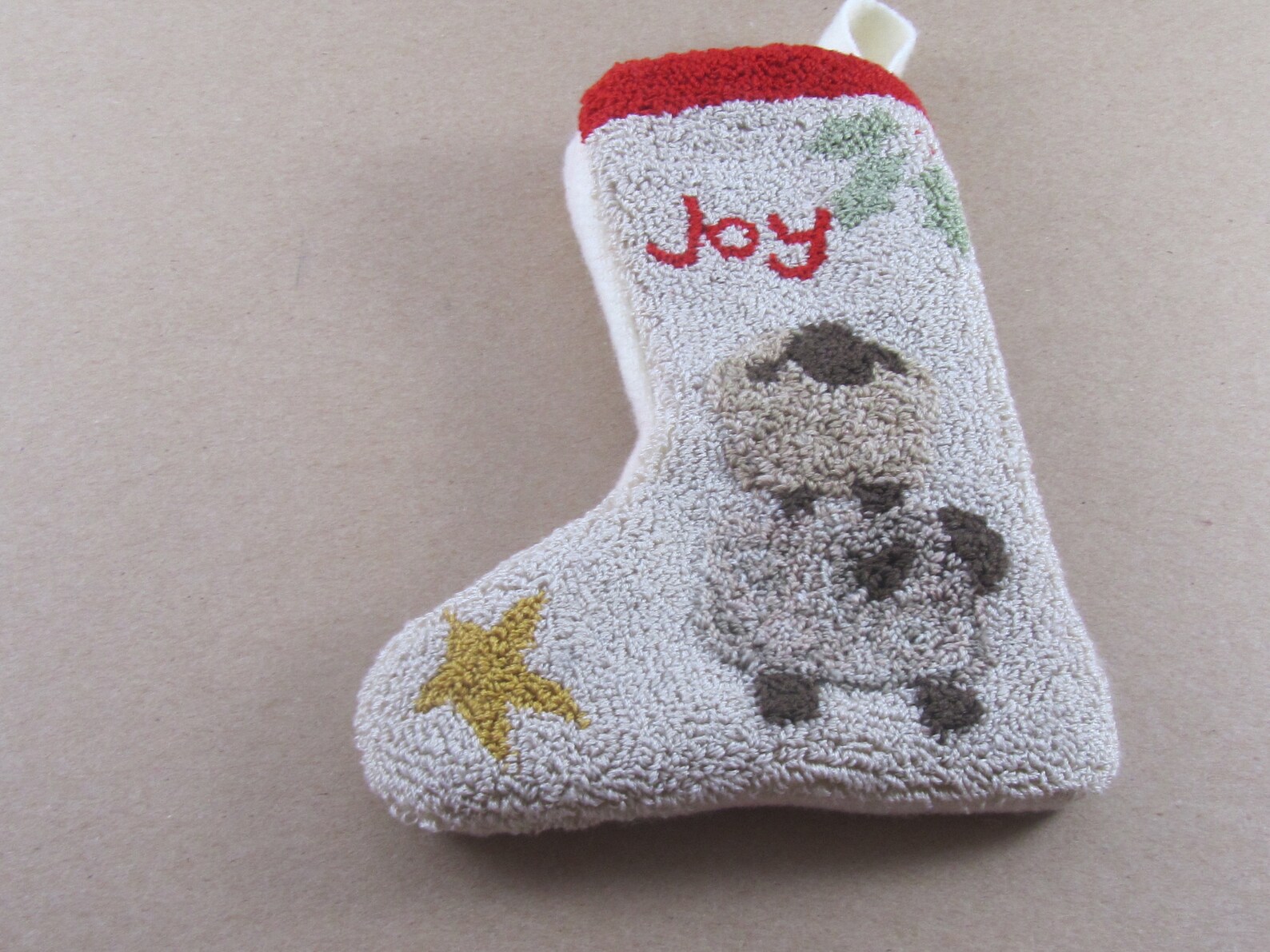 Punch Needle Pattern Christmas Stocking With Sheep - Etsy
