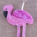 Punch Needle Pattern ~ Flamingo Ornament ~ Needle Punch Pattern ~ Punch ...