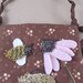 Punch Needle Pattern Summer Ditty Bag Bee Skep, Flower Punchneedle Pdf Pattern Needle Punch ...