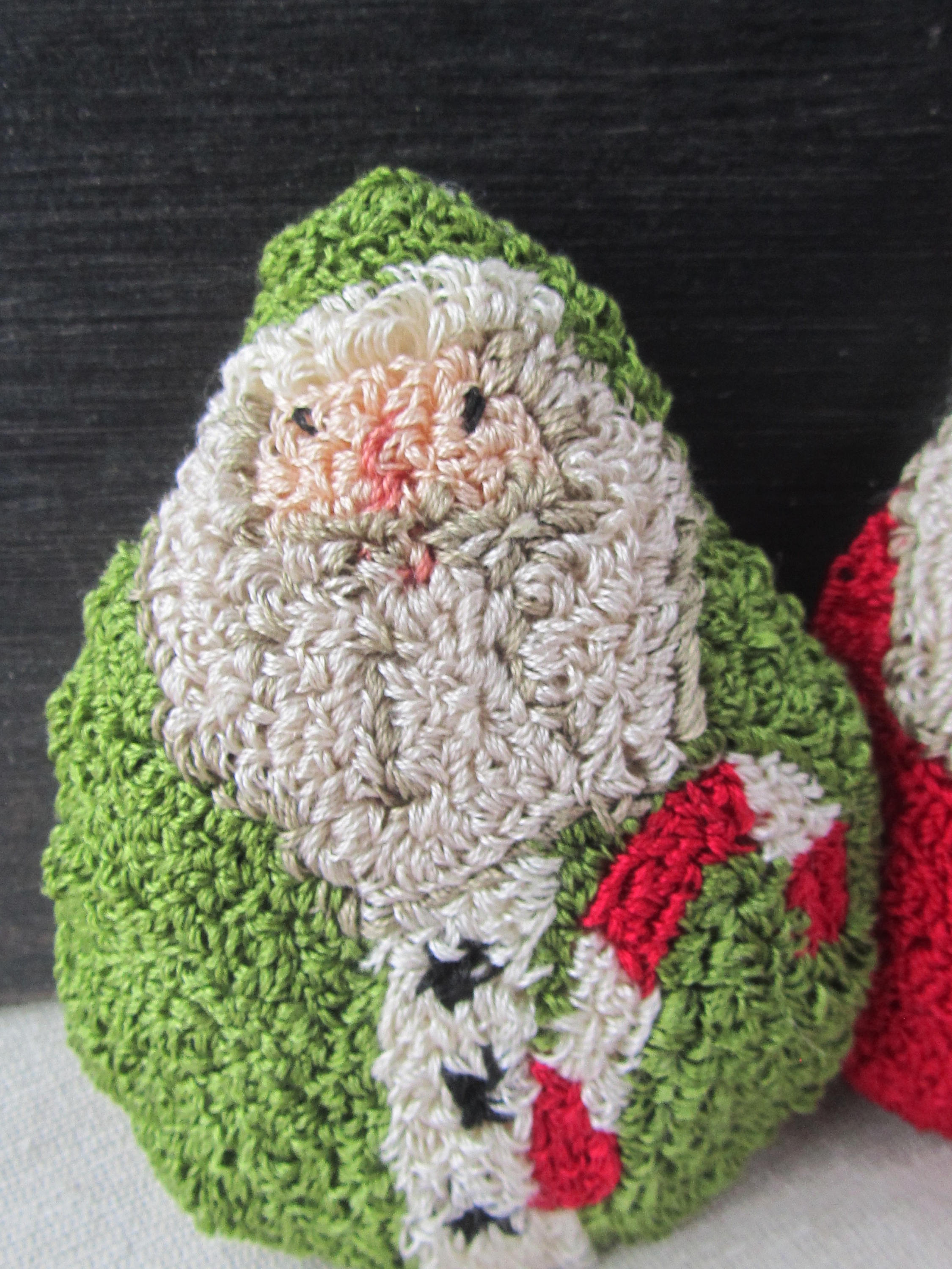 Punch Needle Pattern Roly Poly Santas Needle Punch Pattern | Etsy