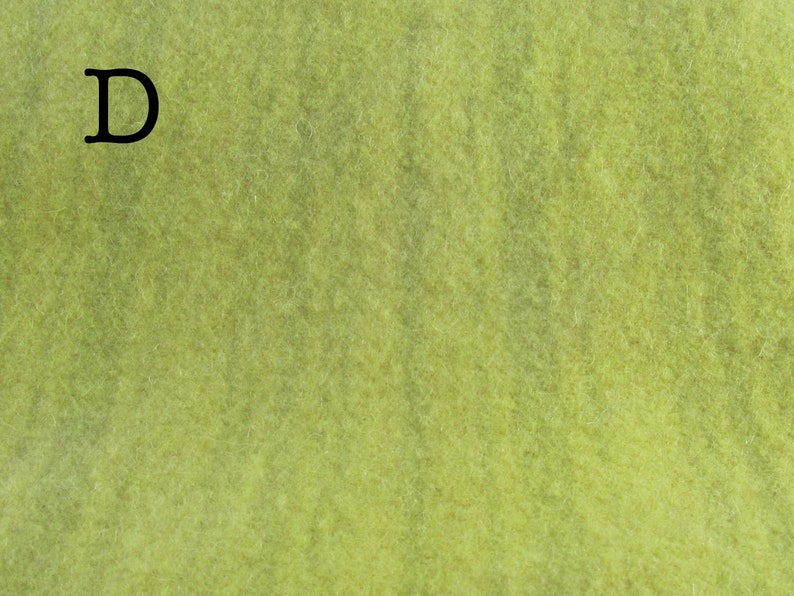 Hand Dyed Felted Wool Fat Quarters Lemon Yellow Rug Hooking - Etsy