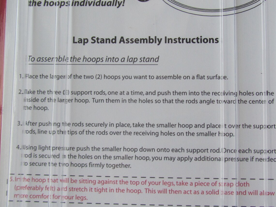 Morgan Lap Stand No Slip Hoop Combo 7 9 | Etsy