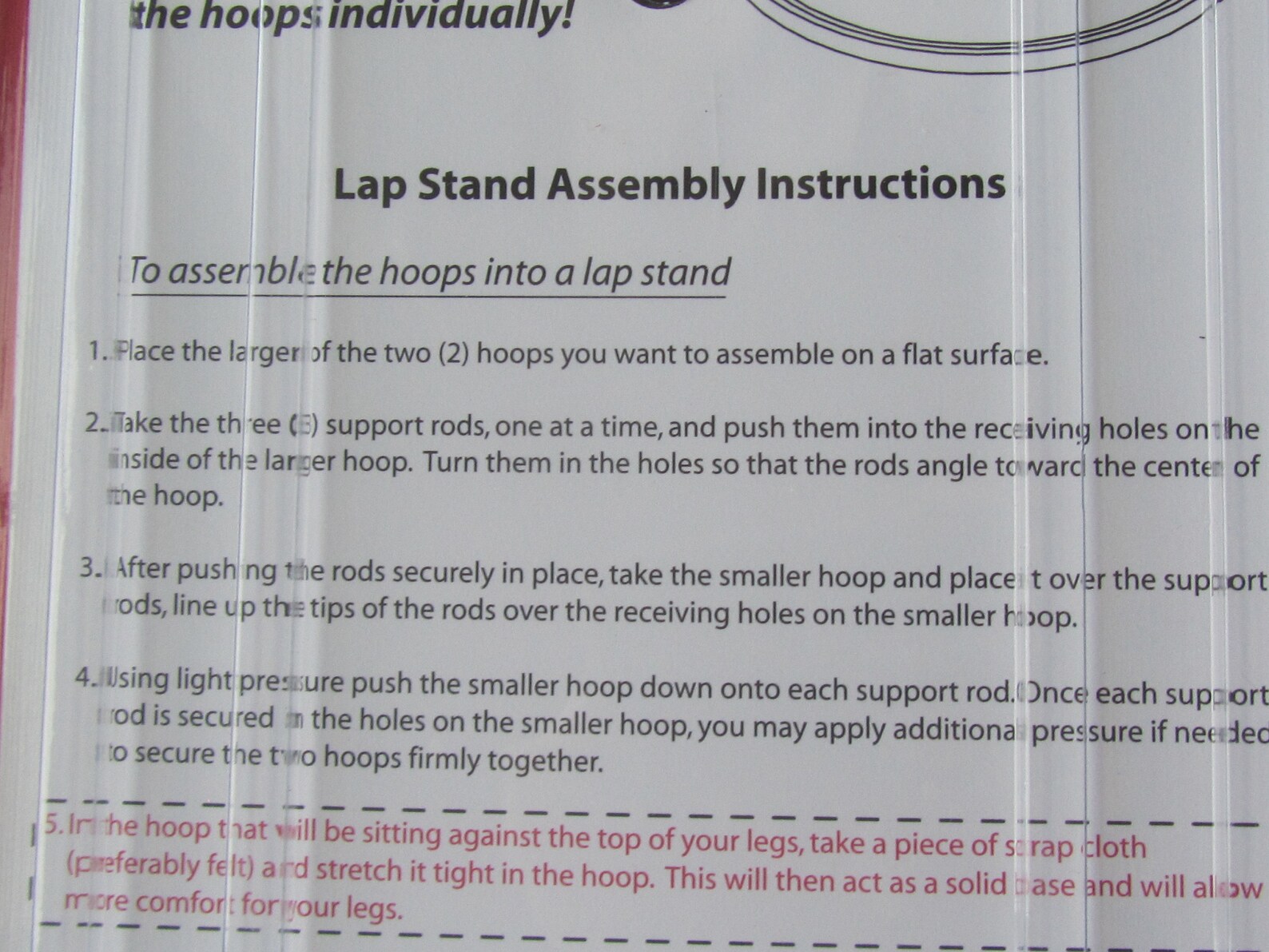 Morgan Lap Stand No Slip Hoop Combo 7 9 | Etsy