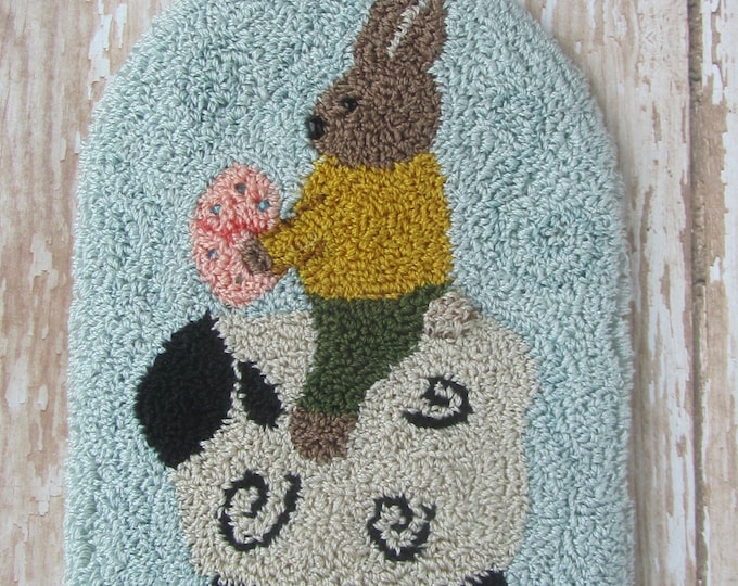 Primitive Sheep Punch Needle Kit Four Seasons Needle Punch - Etsy