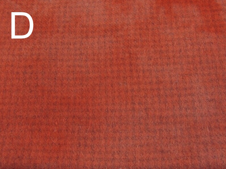 Hand Dyed Felted Wool Fat Quarters Coral Rug Hooking - Etsy