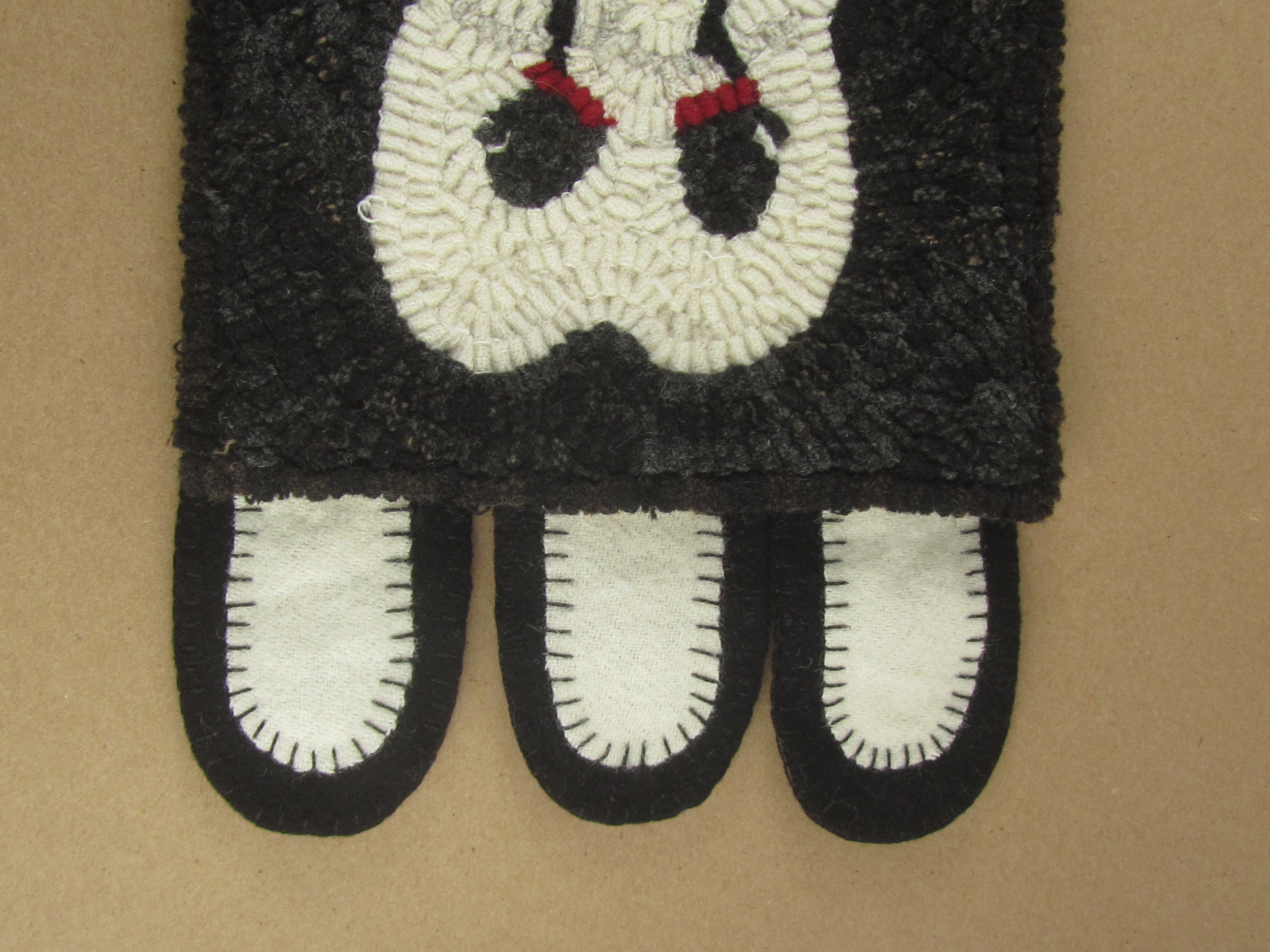 Hooked Rug Pattern for Winter Snowman Full Size Instant - Etsy