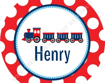 Train name plate | Etsy