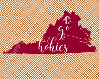 Virginia tech party | Etsy