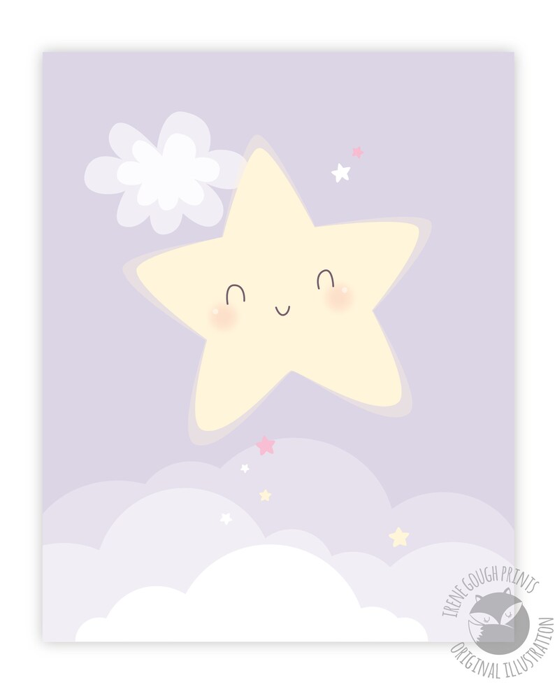 Set of 6 Cute Girls Nursery Prints Gift for Kids - Etsy